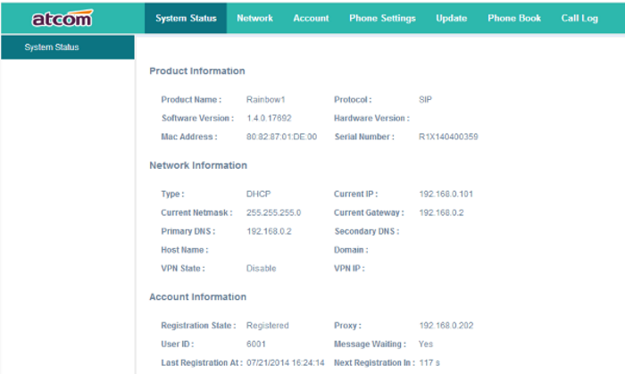 IP-телефоны ATCOM Rainbow 1 и Rainbow 2. Тестирование и отзывы