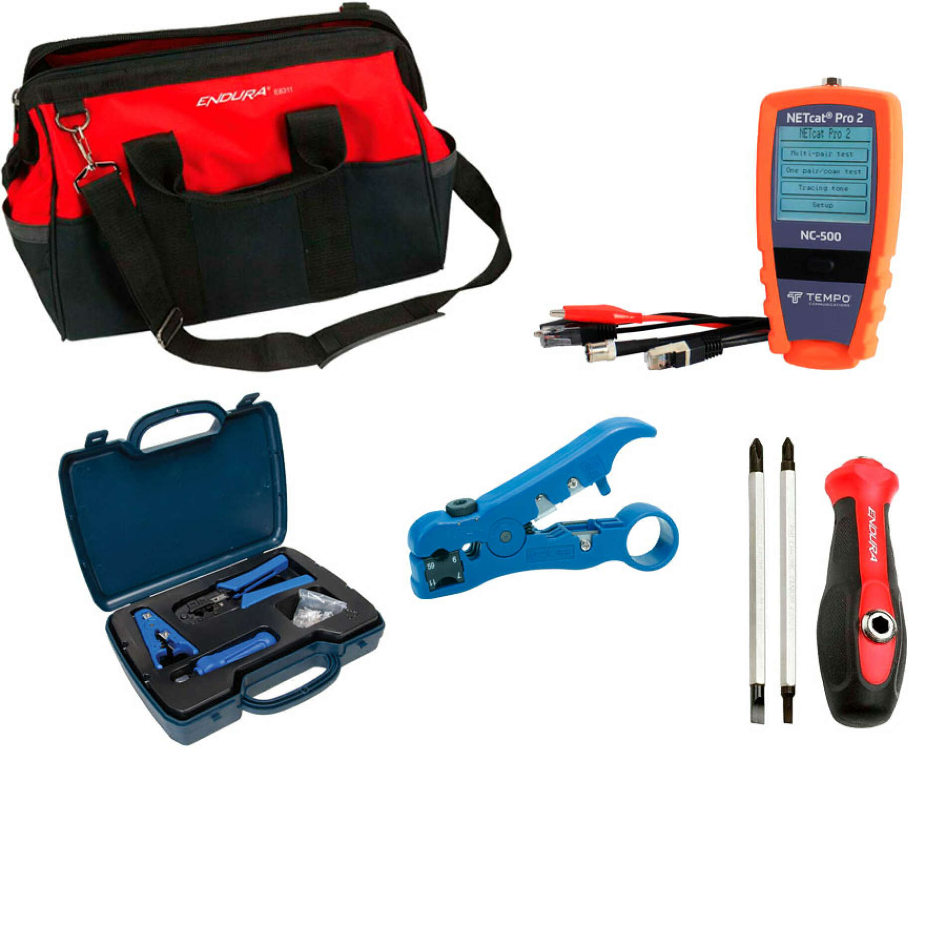 SK-LAN-1 - набор для обжима и проверки витой пары цена, купить SK-LAN-1 ...