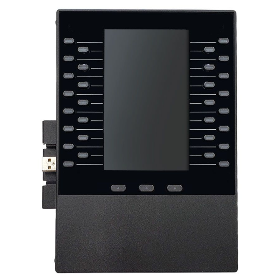Poly EM50 клавишная консоль расширения LCD для Poly VVX 450, 28 линий ...