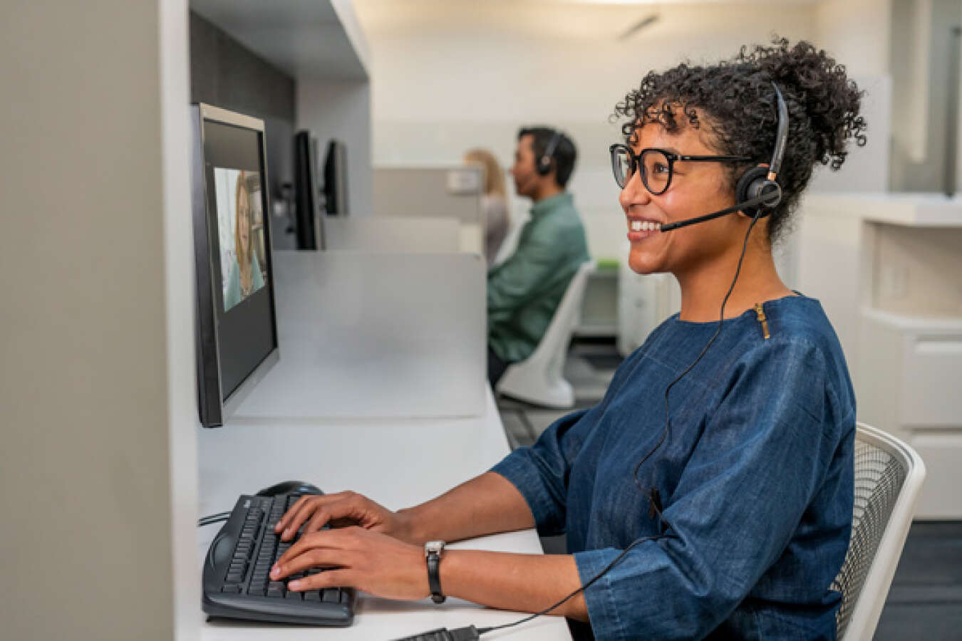 Poly EncorePro 525 USB — Профессиональная USB-гарнитура (EP525 USB-A+C ...