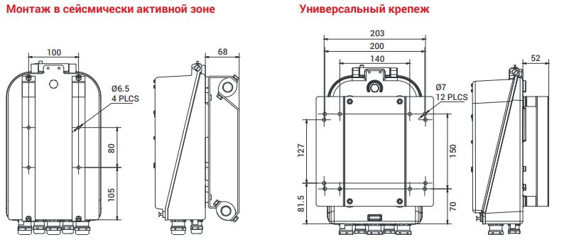 Qualitrol АКМ 345 Gen3 - индикатор температуры масла и обмоток ...